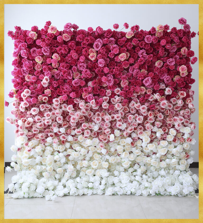Transform Your Event with Our New York Flower Wall Collection