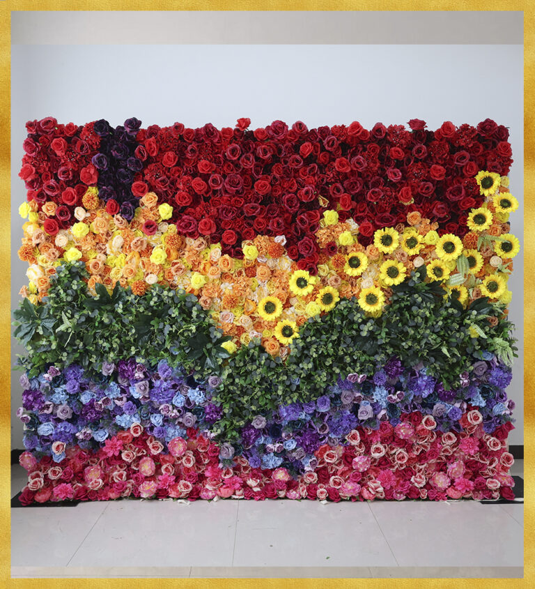Transform Your Event with Our New York Flower Wall Collection